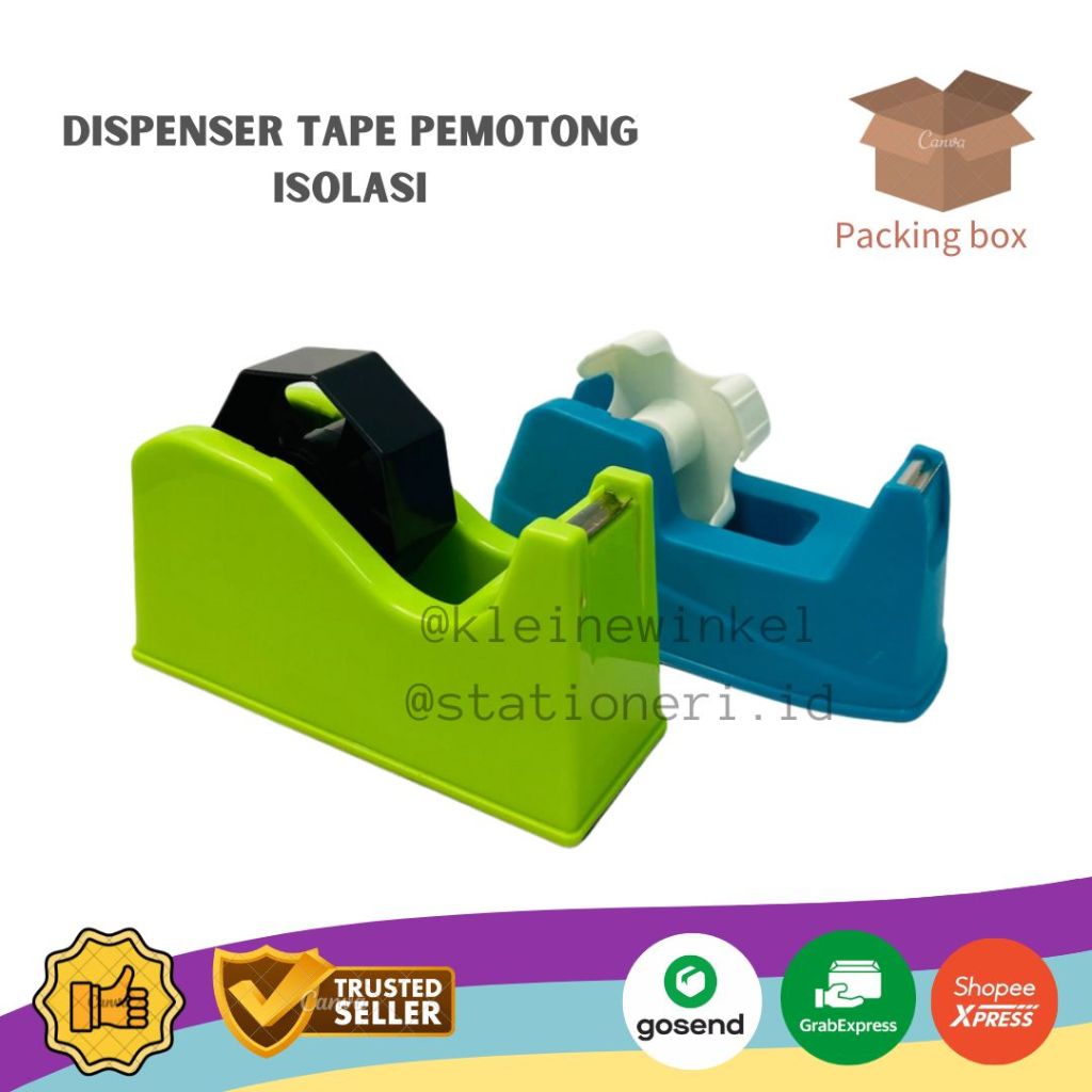Jual Tape Dispenser/ Tempat Pemotong Selotip Besar | Shopee Indonesia
