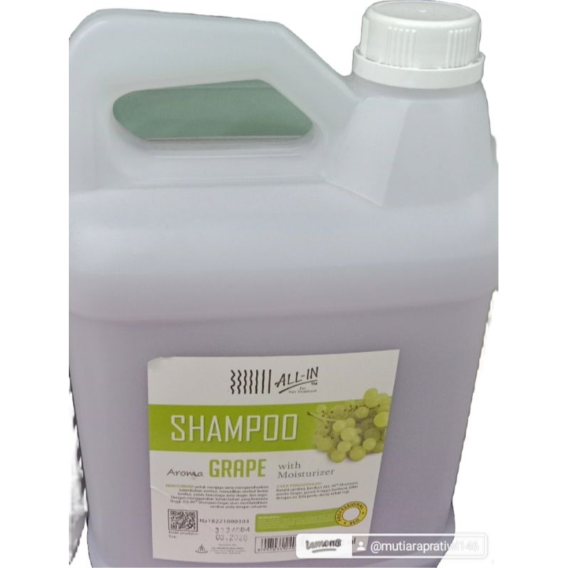 Jual SHAMPOO ALL IN 5 LITER | Shopee Indonesia