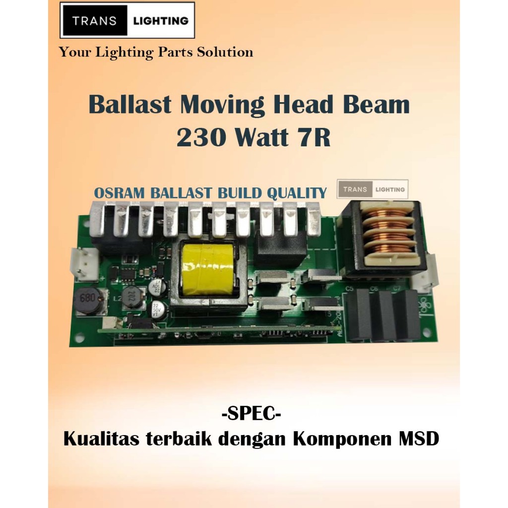 Jual BALLAST BEAM 230W 7R | Shopee Indonesia