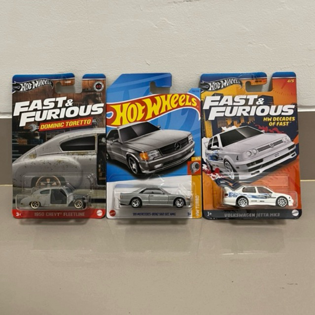 Jual Hot Wheels Fast and Furious dan Mercedes Benz 560 SEC AMG | Shopee ...