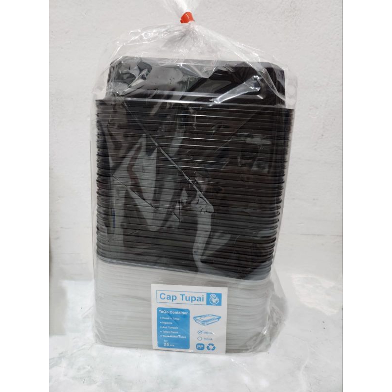Jual Thinwall Rect Hitam 500ml & 750ml + Tutup / Thinwall Persegi ... Jual Thinwall Rect Hitam 500ml & 750ml + Tutup / Thinwall Persegi ...