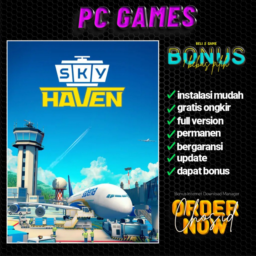 Jual Sky Haven Tycoon Airport Simulator | Game PC - Laptop | Shopee Indonesia