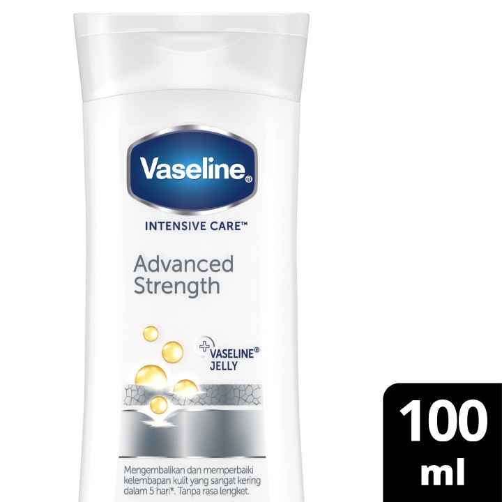 Jual Vaseline Intensive Care Advanced Strength 100ml | Shopee Indonesia
