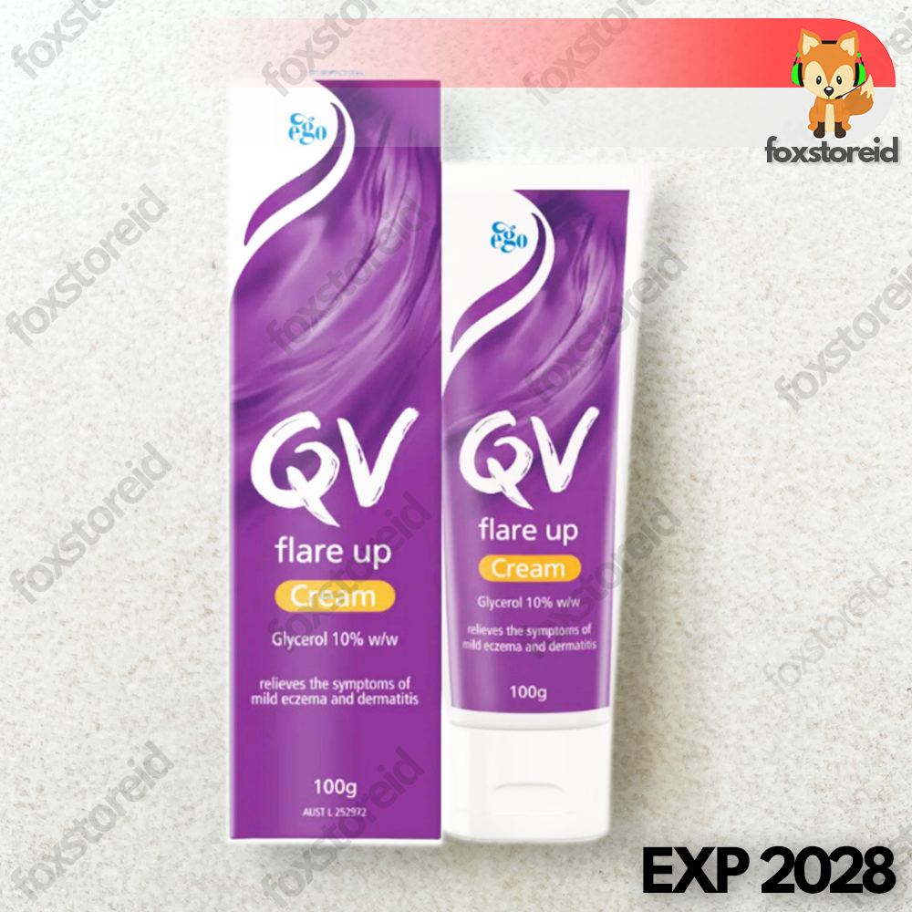 Jual EGO QV Flare Up Cream 100gr for Eczema and Dermatitis Impor | Shopee Indonesia