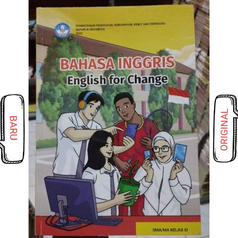 Jual Buku Paket Bahasa Inggris English for Change Kelas 11 XI 2 II SMA SMK MA MAK Penerbit ...