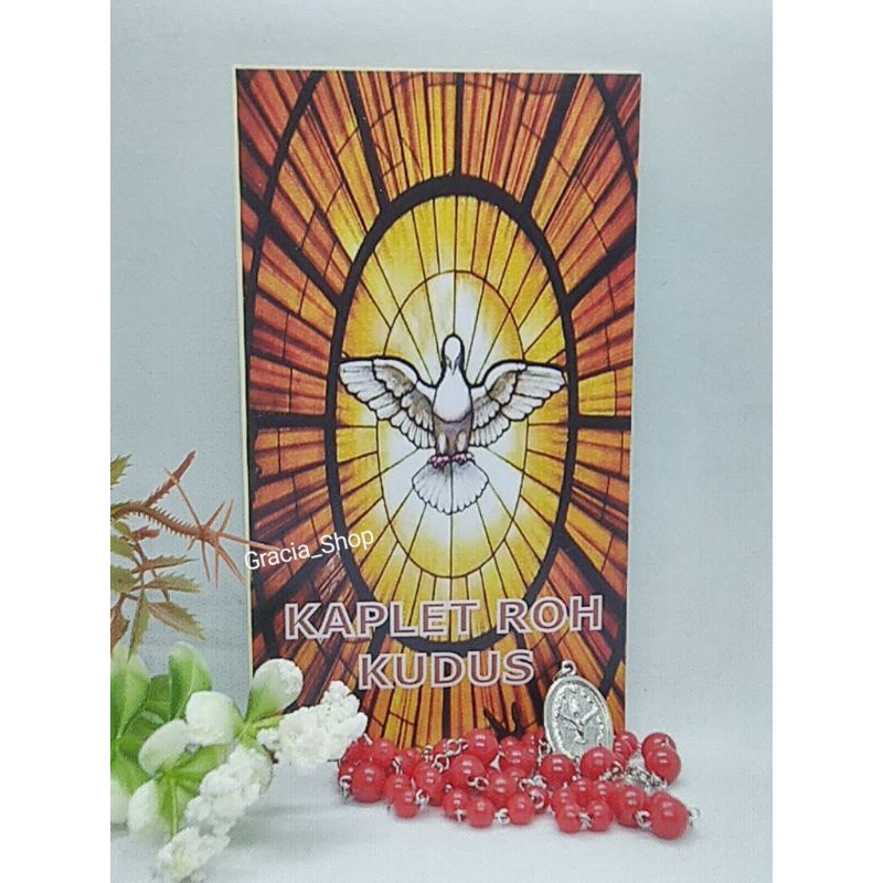 Jual Paket Lembar Doa dan Rosario Roh Kudus | Shopee Indonesia