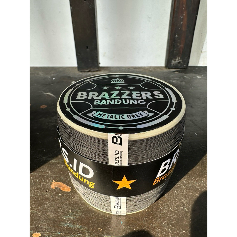 Jual Gelasan Matot Brazzers " METALIC GREY 3000YARD" Matot size 022 ...