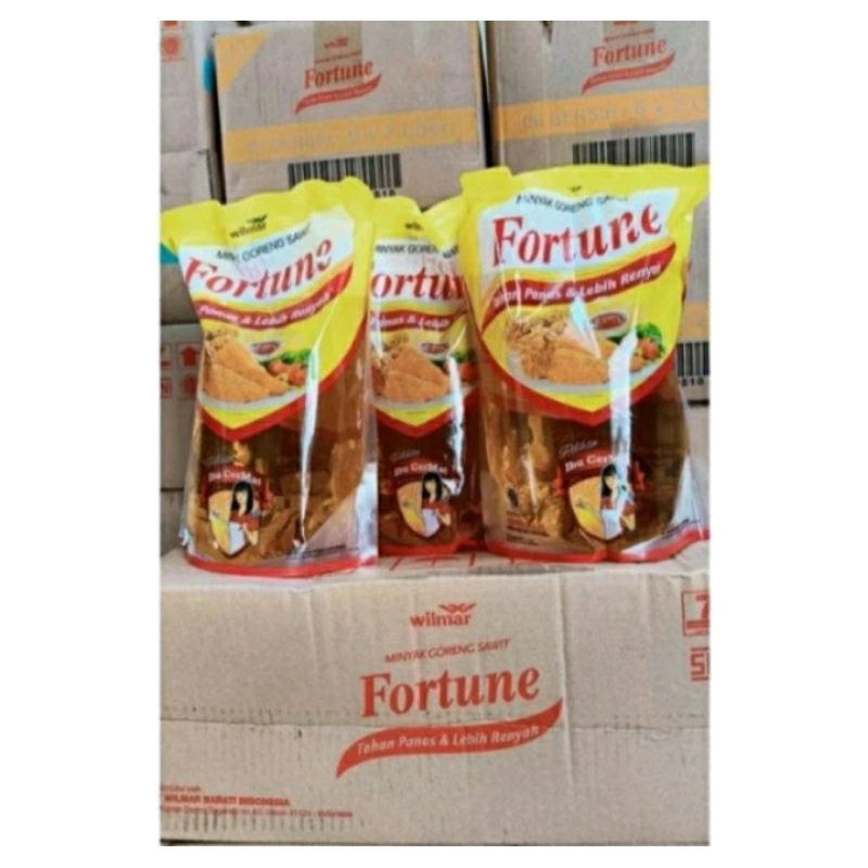 Jual Minyak Goreng Fortune Revill 1 liter 12 pcs | Shopee Indonesia