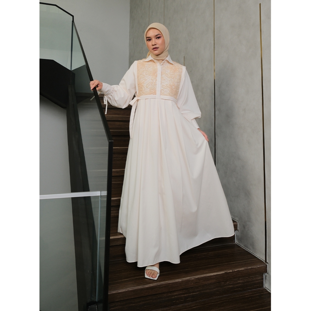Jual Cotton In Lace - Leonora dress | Dress | Atasan | Sacrifice In ...