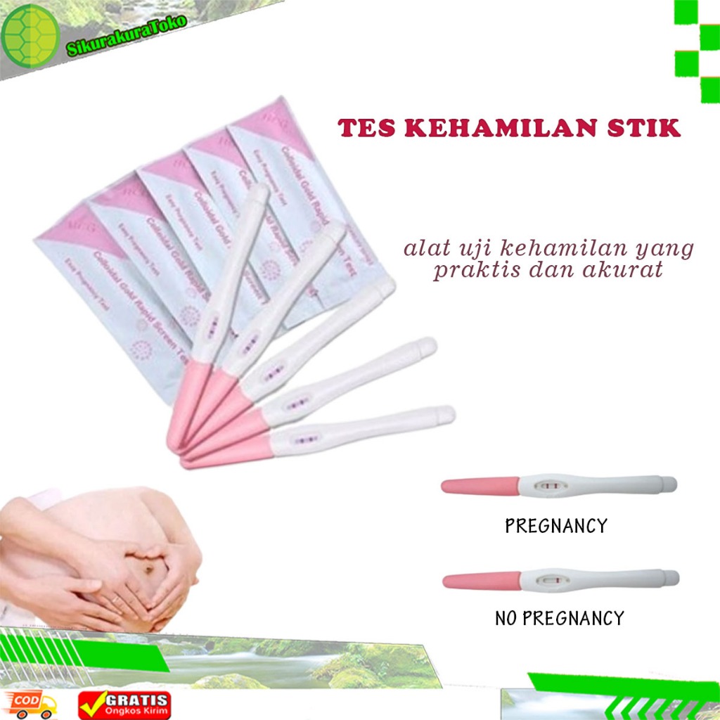 Jual (SKR) TestPack COLLOIDAL Stik Compact HCG Test Pack Tespek Alat ...