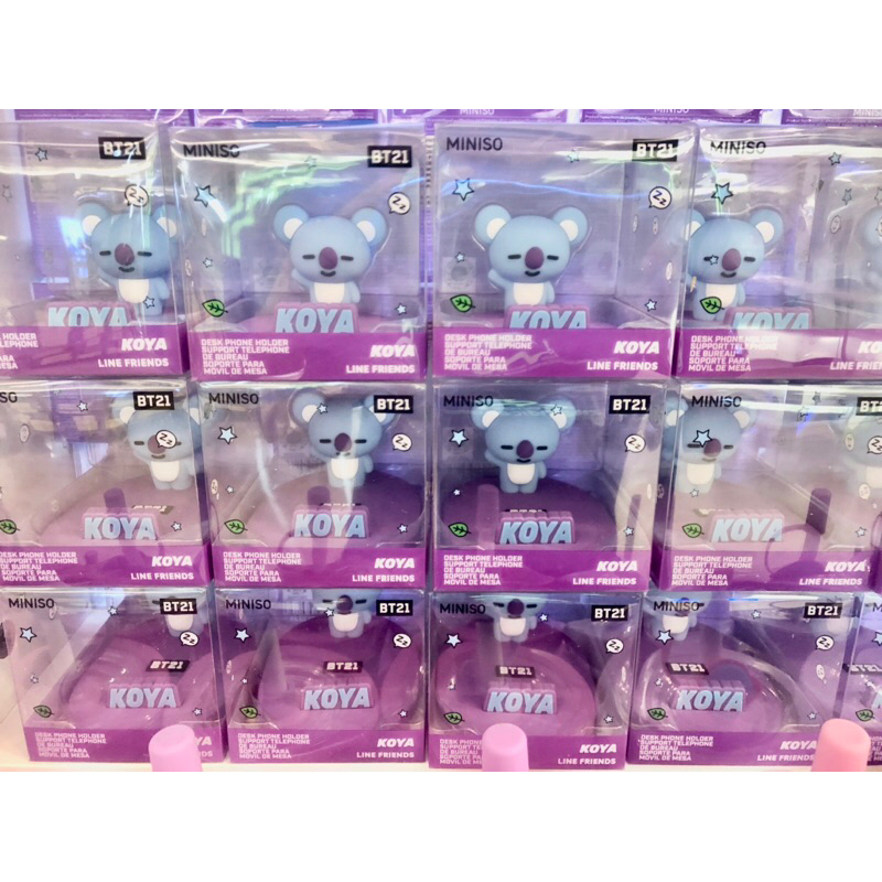 Jual Miniso x BT21 Collection Desk Phone Holder ipad Phone Stand Tablet ...
