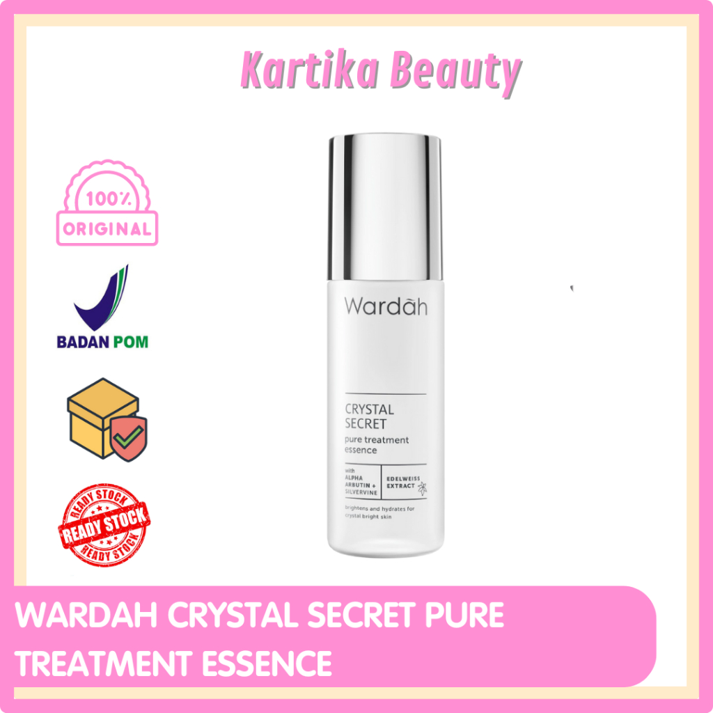 Jual WARDAH CRYSTAL SECRET PURE TREATMENT ESSENCE - ESSENCE DENGAN ...