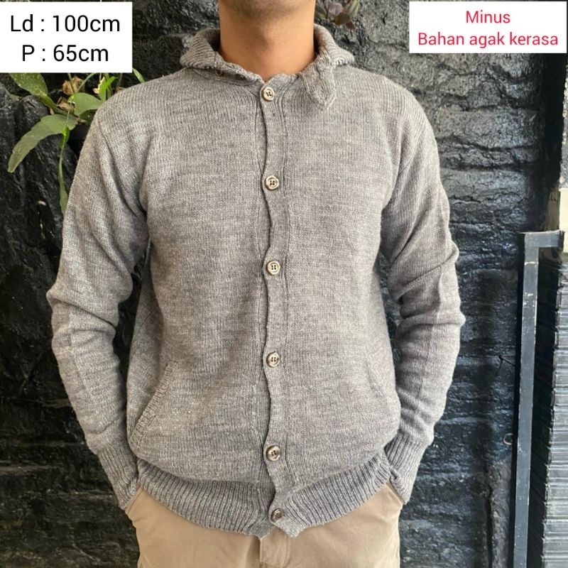 Jual SWEATER RAJUT KNITWEAR VINTAGE/CARDIGAN/TURTLENECK/JAKET PRIA ...