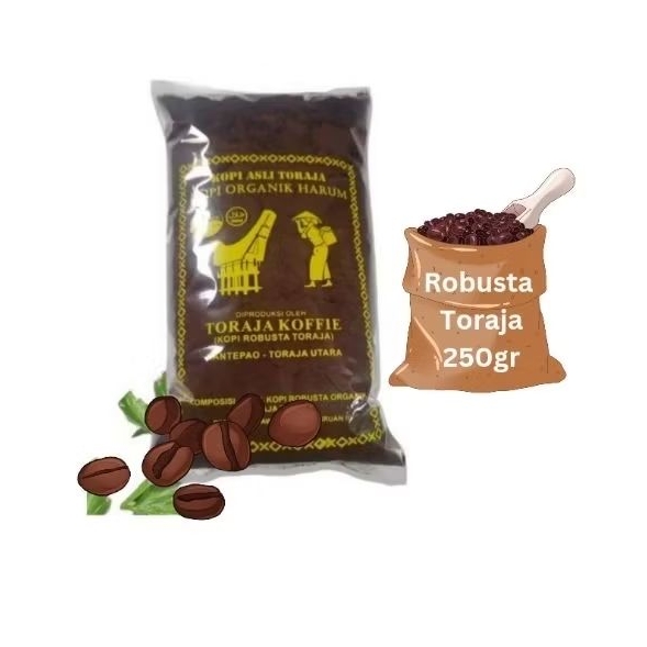 Jual Kopi Robusta Toraja kopi Bubuk Robusta Toraja 250gr | Shopee Indonesia