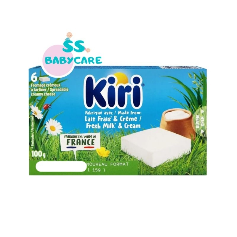 Jual Kiri Cream Cheese 6 Portions 100gr - Keju MPASI Kiri | Shopee ...