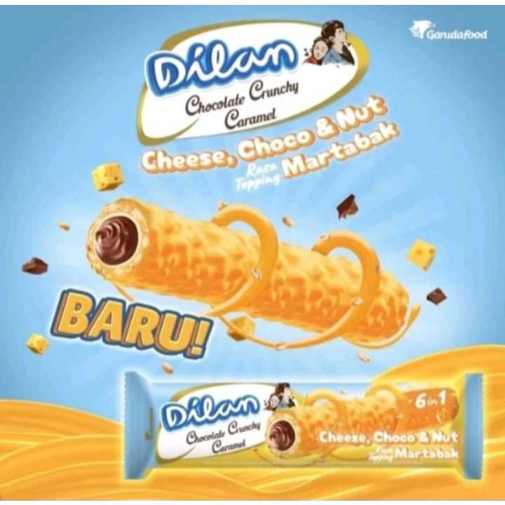Jual Dilan Martabak Cheese Choco & Nut 6in1 | Isi 12 Pcs | Garuda Food ...