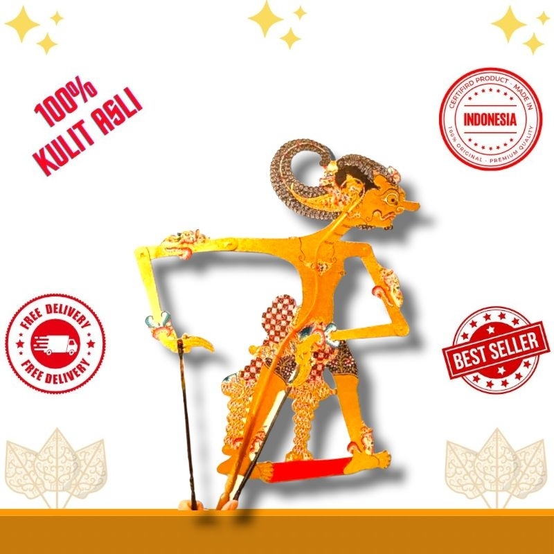 Jual Wayang Alusan Kulit Kerbau ASLI Ontoseno Gapit Sungu Premium ...