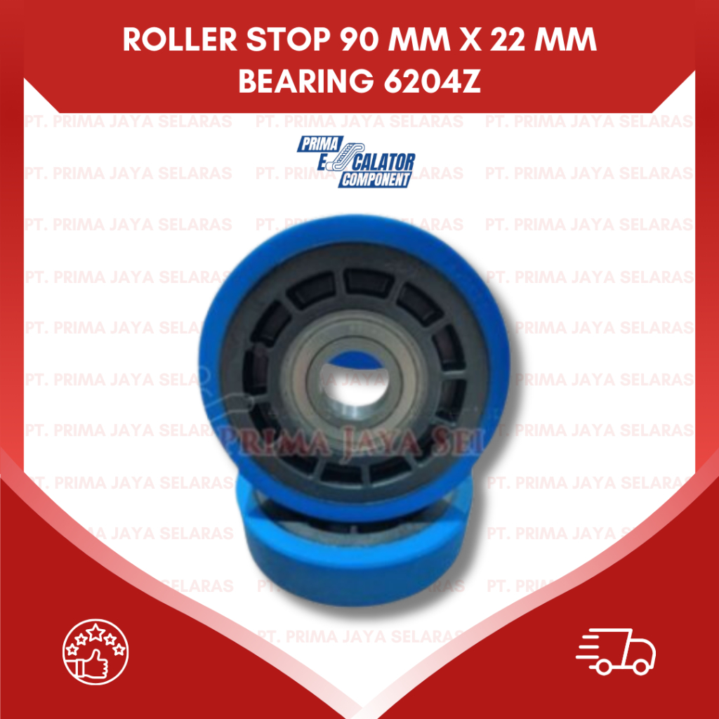 Jual ROLLER STEP ESCALATOR DIAMETER 90 MM X 22 MM BEARING 6204Z ...