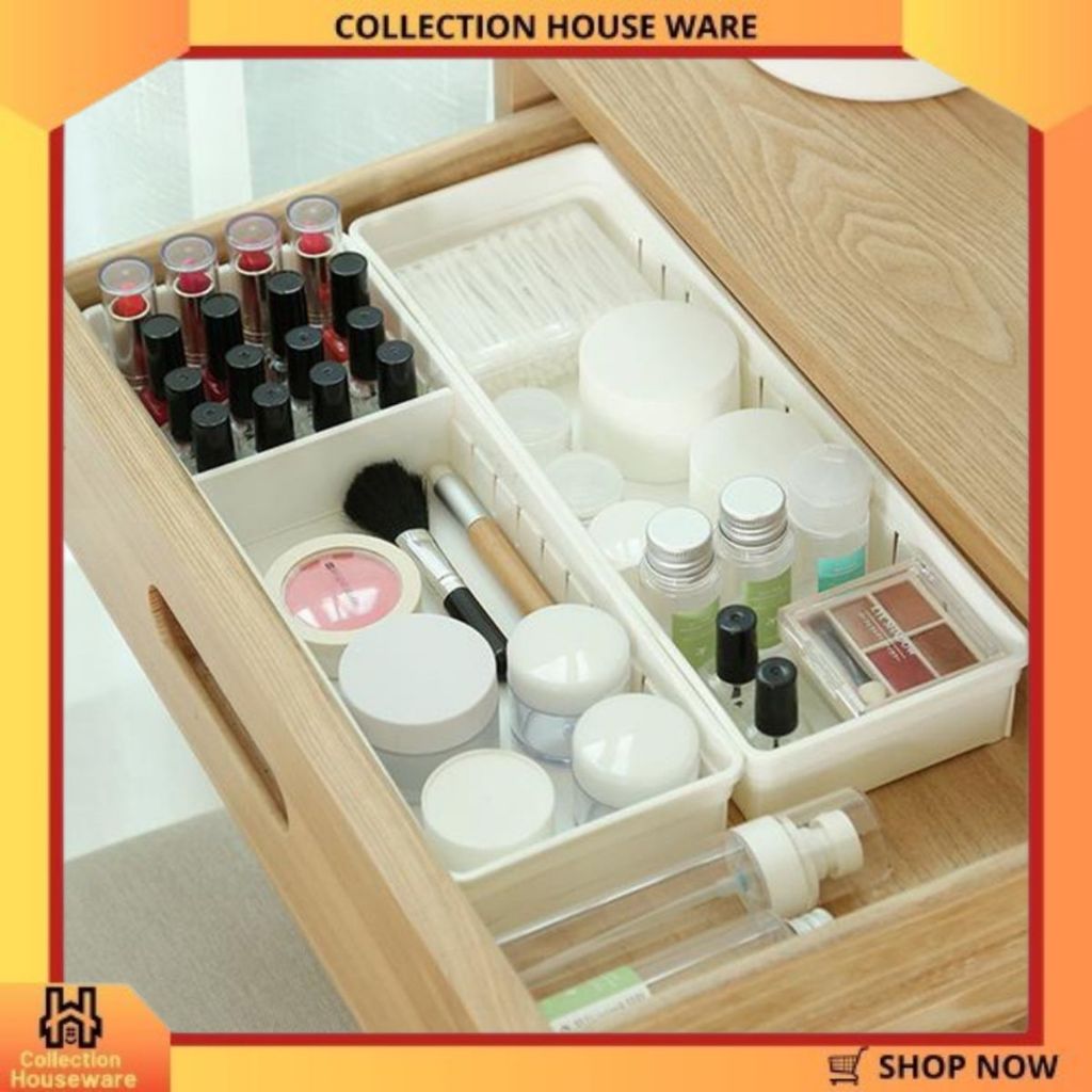 Jual Sekat Laci Tempat Penyimpanan Serbaguna / Storage Box Organizer ...