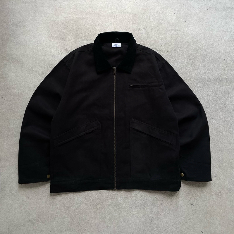 Jual UC 001BK - WORK JACKET BOXY FIT | Shopee Indonesia