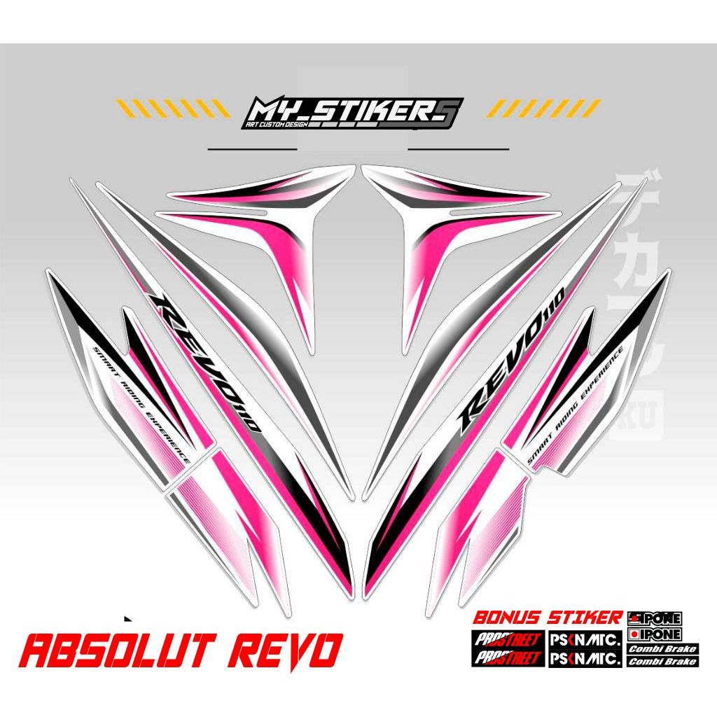Jual Striping Absolute Revo 110/Honda Revo/Honda Wave Malaysia | Shopee ...