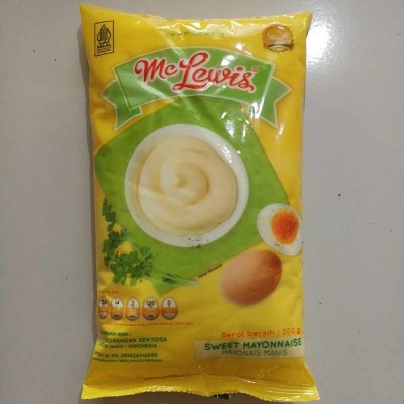 Jual MC Lewis mayo sweet 500gr/MC Lewis sweet mayonnaise 500gr/ saos ...