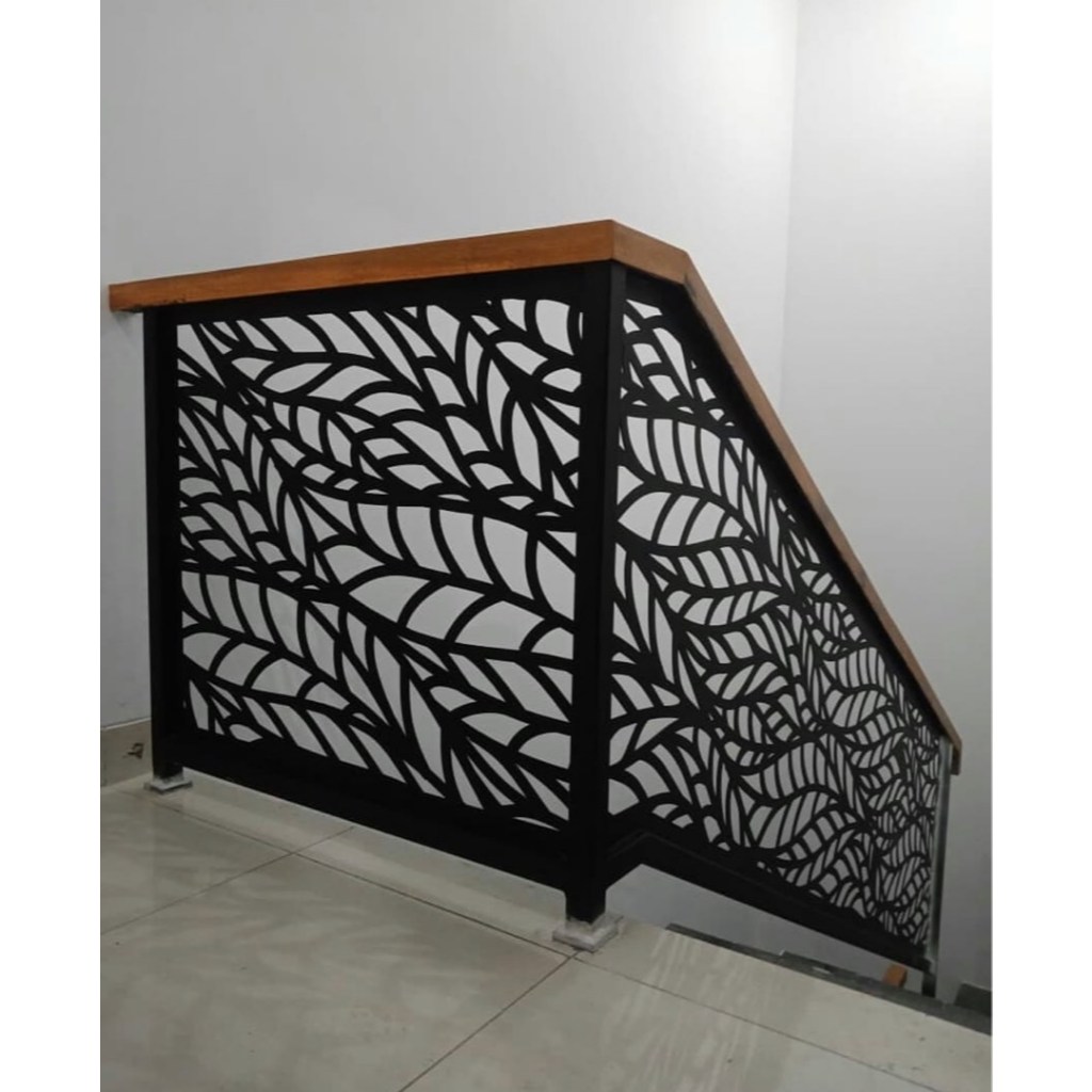 Jual railing tangga motif handrail conwood | Shopee Indonesia