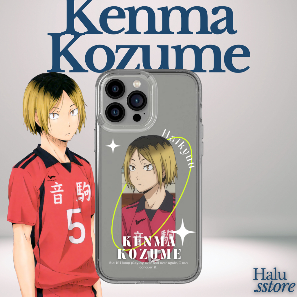 Jual Kenma Kozume Clearcase Premium hp full I casing anime I haikyuu ...