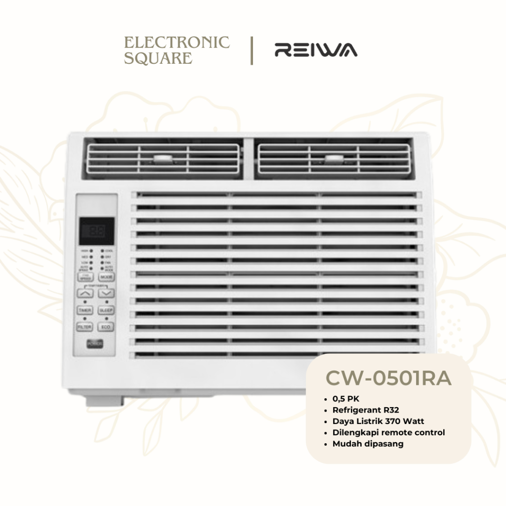 Jual AC Window 1/2 PK REIWA CW-0501RA | Shopee Indonesia