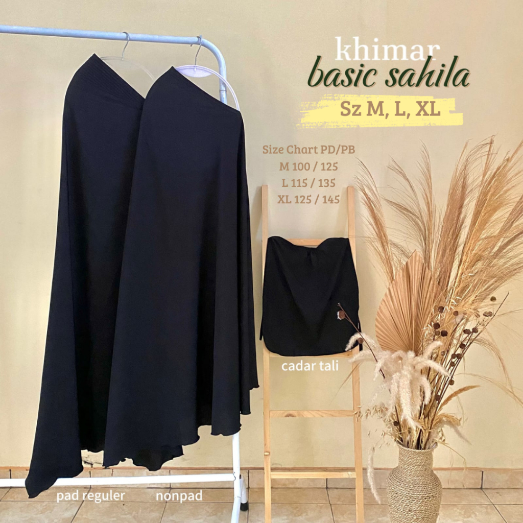 Jual KHIMAR WOLFIS SYARI SAHILA KHIMAR BASIC SET CADAR BEST SELLER TERMURAH JILBAB SYARI BLACK ...