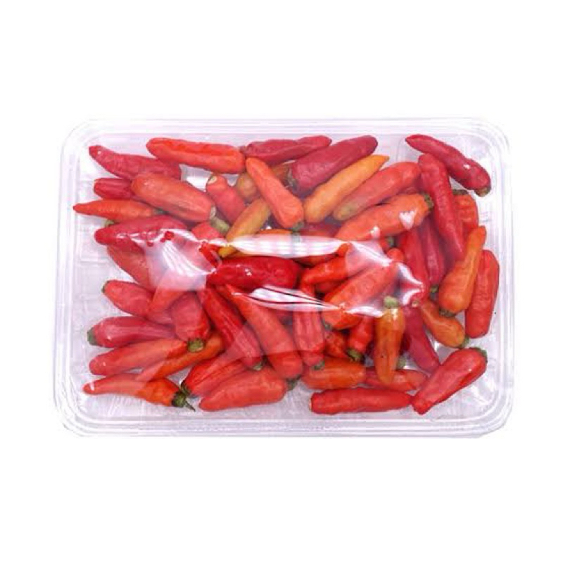 Jual Grosir 100 gram (1 Ons) Cabe Rawit Merah Cabai Segar Pedas Murah ...