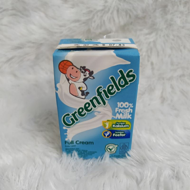 Jual Greenfields Susu UHT Full Cream 105ml | Shopee Indonesia