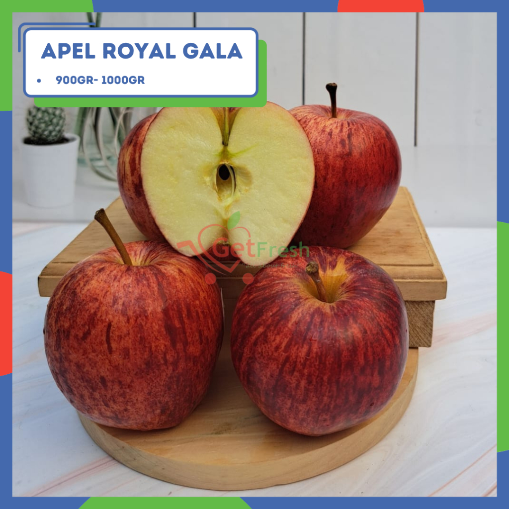 Jual Apel New Zealand Royal Gala Pack 900-1000gr | Shopee Indonesia