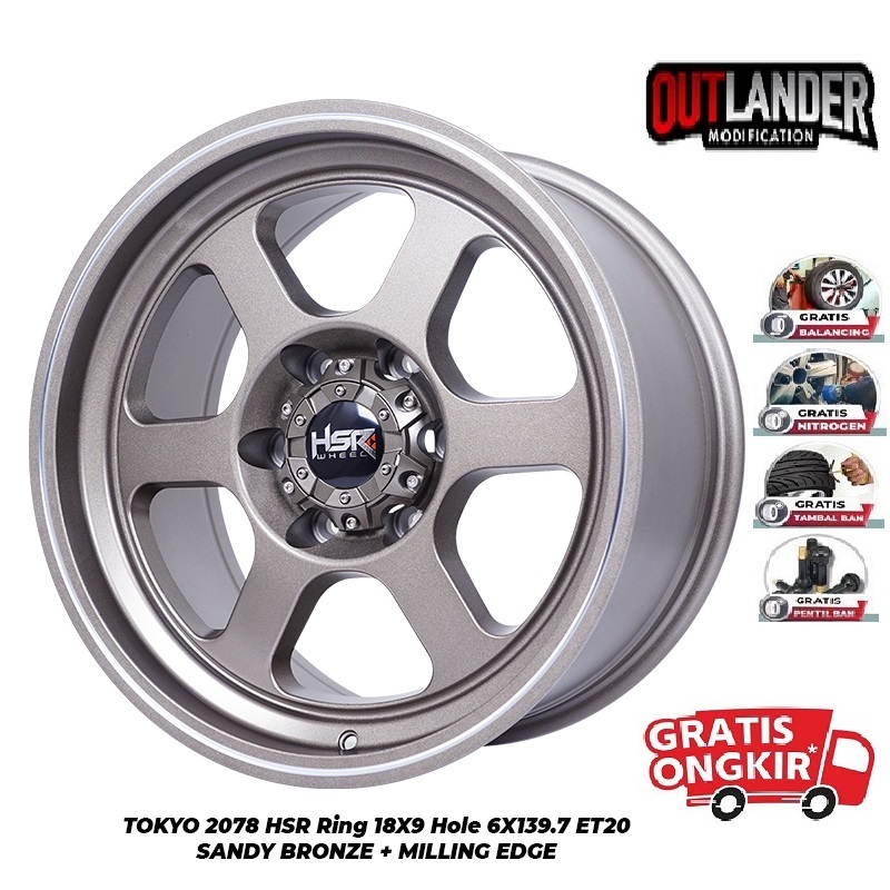 Jual Velg Offroad Ring 18 Pajero Fortuner Hilux DC Strada Triton Hsr ...