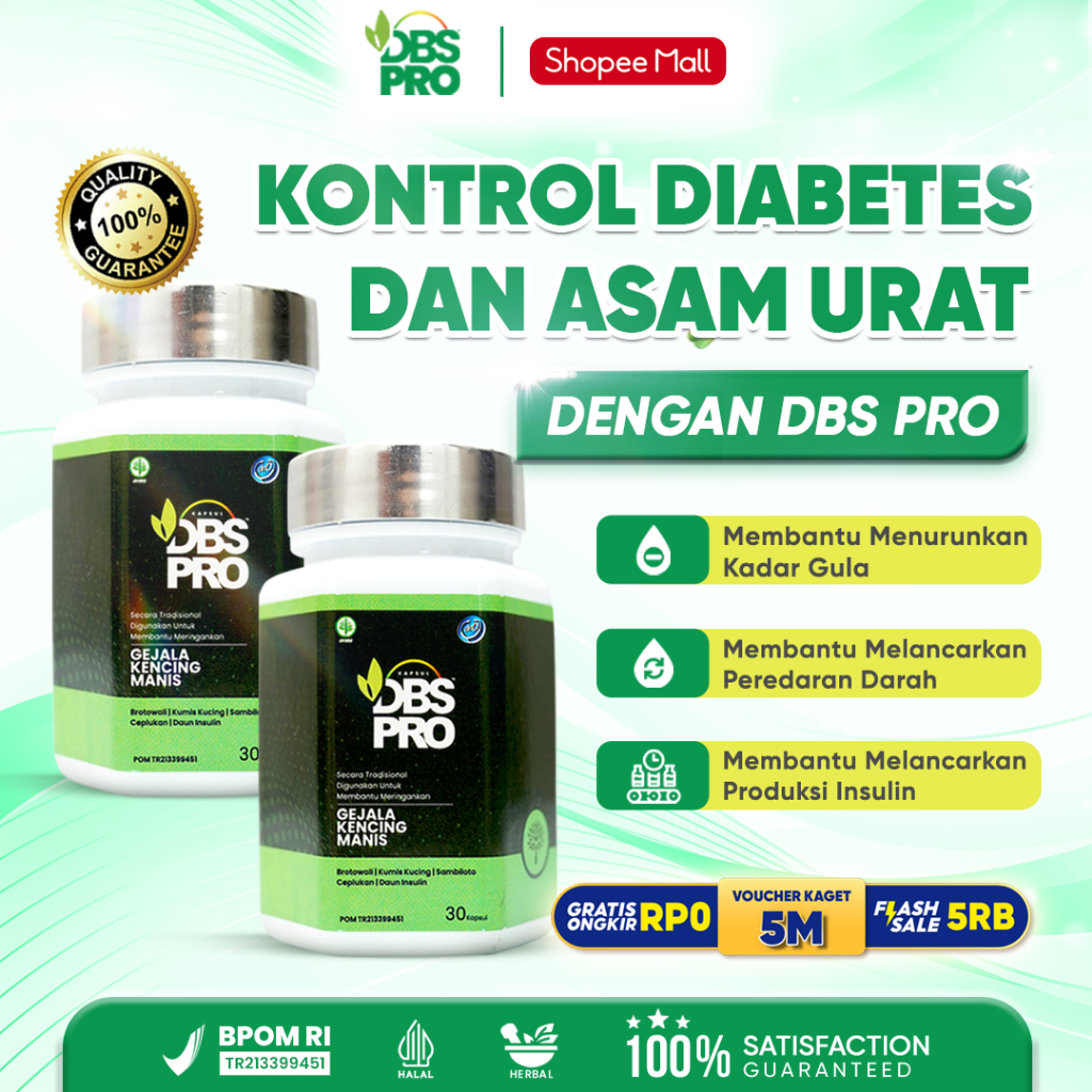Jual Paket Lengkap Dbs Pro / Teh Insulin - Kapsul & Teh Insulin Obat ...