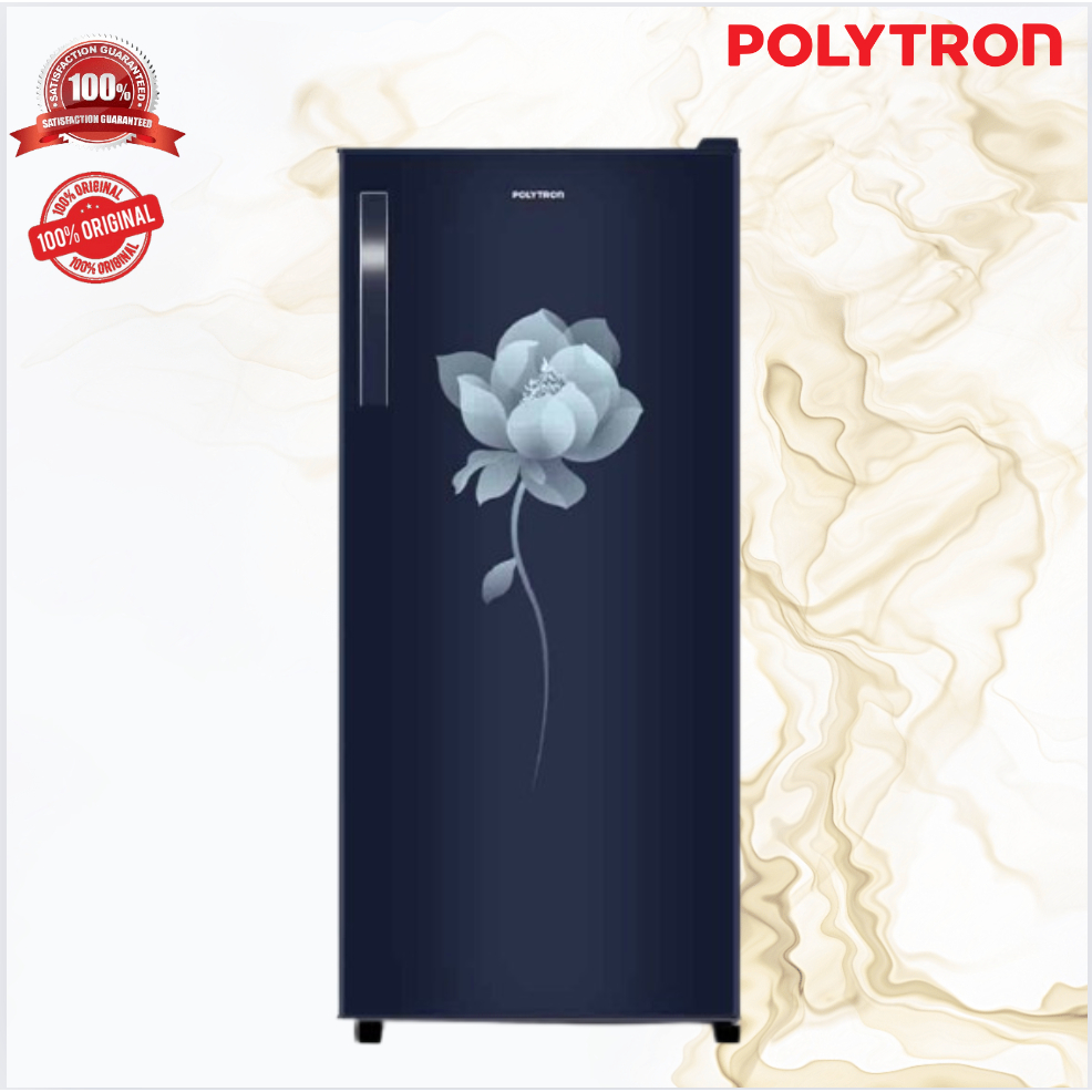 Jual Kulkas 1 Pintu Metallic POLYTRON PRB186B 180 Liter/PRB-186B/PRB ...