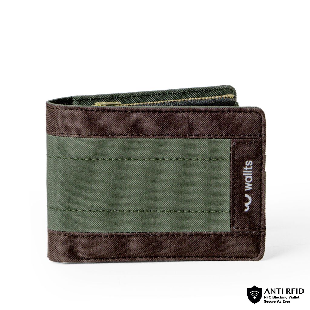 Jual Wallts Ben Brown Army - Dompet Lipat Kanvas Pria Anti Air | Shopee ...