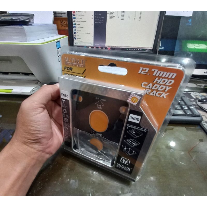 Jual Casing Caddy 12mm SSD 2,5 M tech HDD | Shopee Indonesia