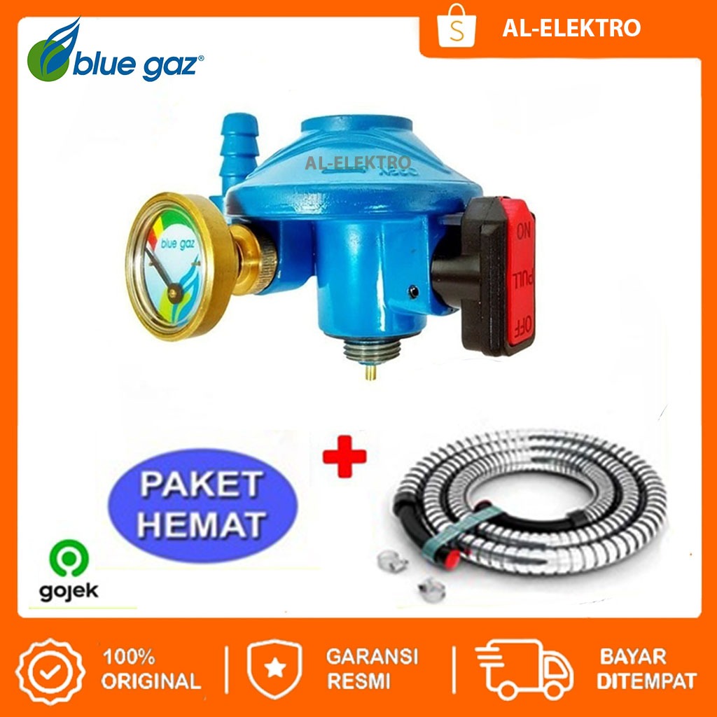 Jual Blue Gaz Regulator Blue Gas Selang Blue Gas Regulator SNI Free ...