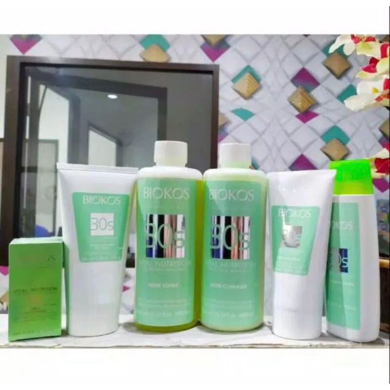 Jual PAKET FACIAL BIOKOS VITAL NUTRITION ( Kemasan Salon) | Shopee ...