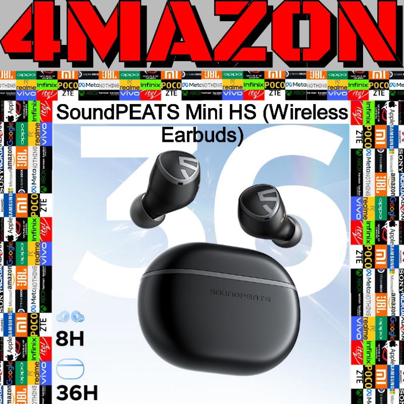 Jual {RESMI®} SoundPEATS Mini HS (Wireless Earbuds) | Shopee Indonesia