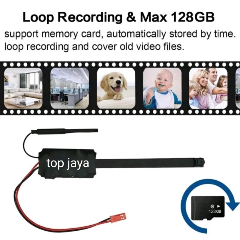 Jual Mini Spy Camera Wireless 1080P 4K Full HD P2P ORIGINAL - SPY CAM ...