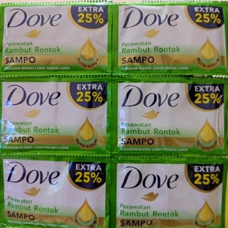 Jual 36 SACHET DOVE 1000 PERAWATAN RAMBUT RONTOK (SAMPO) | Shopee Indonesia
