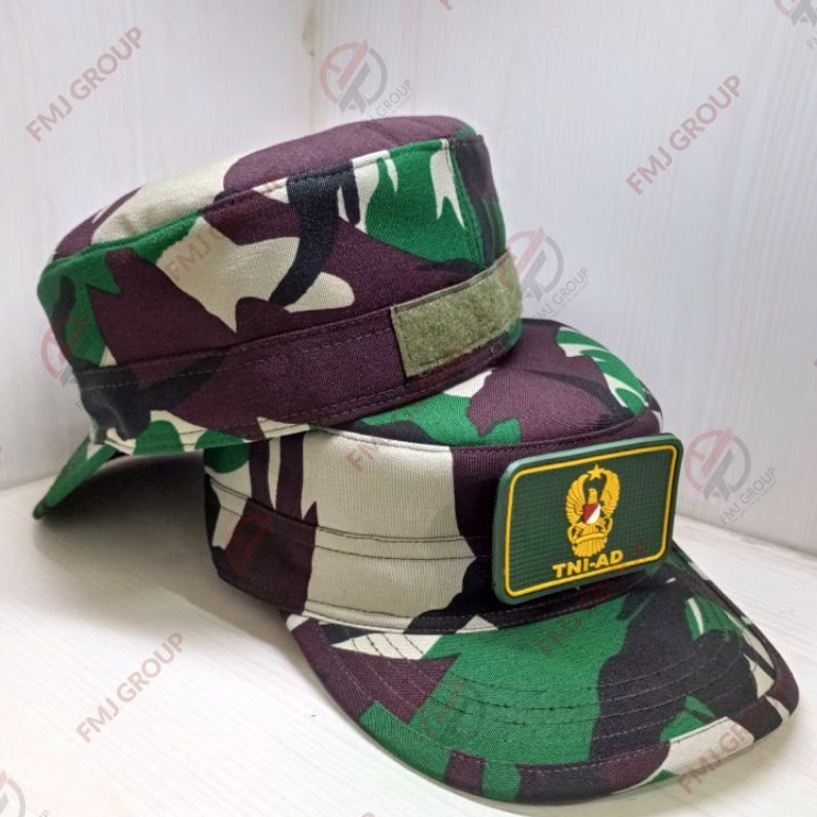 Jual Jual Cashback Topi Komando Loreng Malvinas Velbed Topi Loreng ...