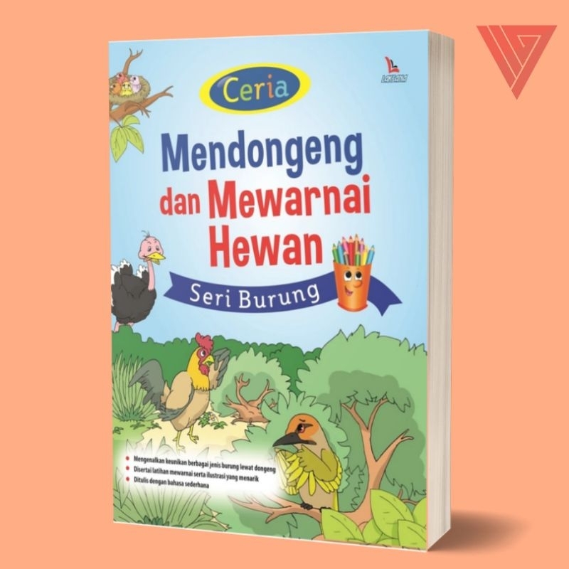 Jual Buku Ceria Mendongeng dan Mewarnai Hewan - Seri Burung - buku ...