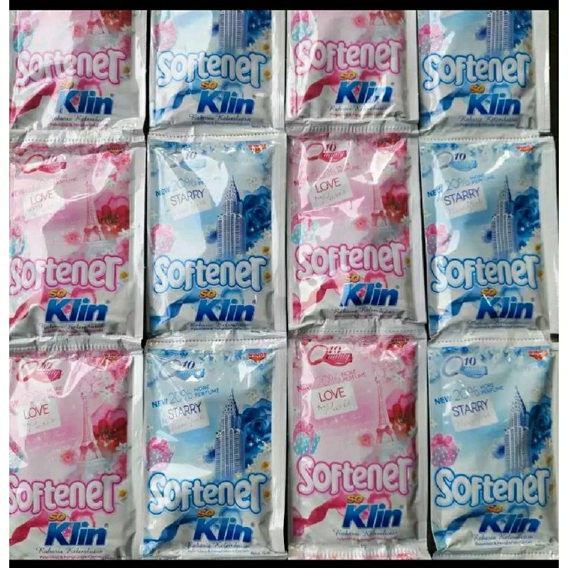 Jual SOFTENER SACHET / SOFTENER RENTENG ( RENCENG) 70 ML (6 PCS ...