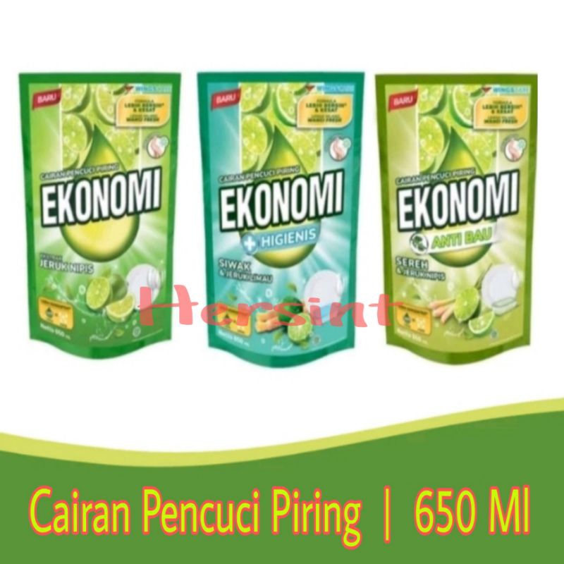 Jual EKONOMI sabun Cuci Piring 650Ml (Min Pembelian 2 Pcs) | Shopee Indonesia
