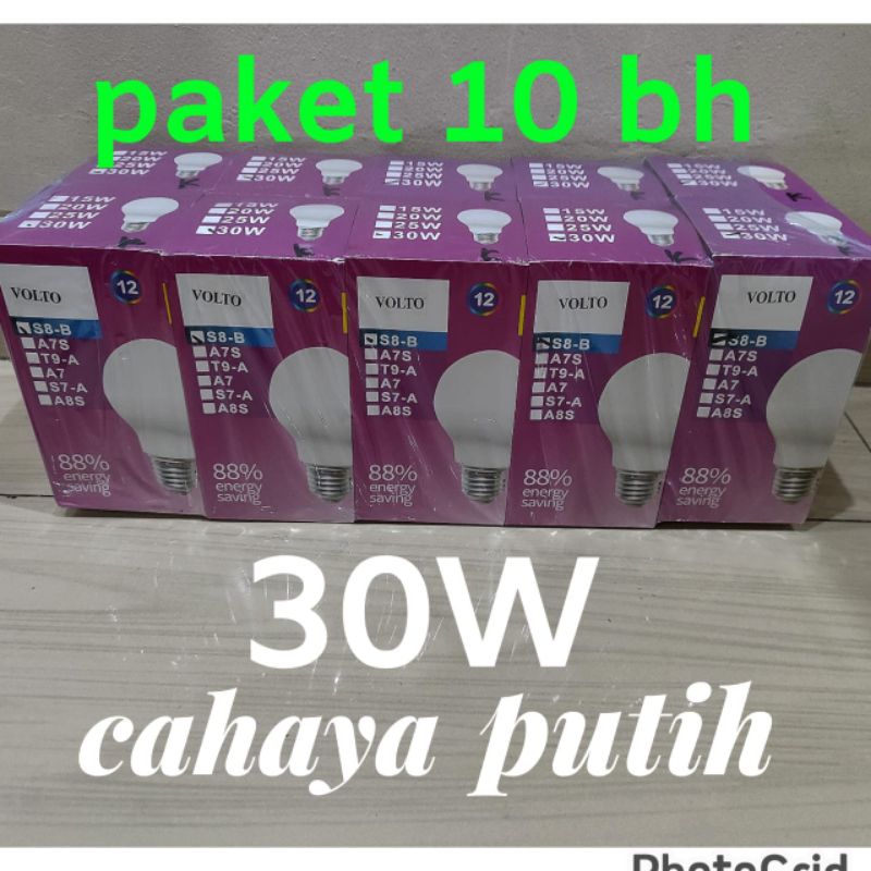 Jual LAMPU LED / BOHLAM LED VOLTO PAKET 10 PCS | Shopee Indonesia