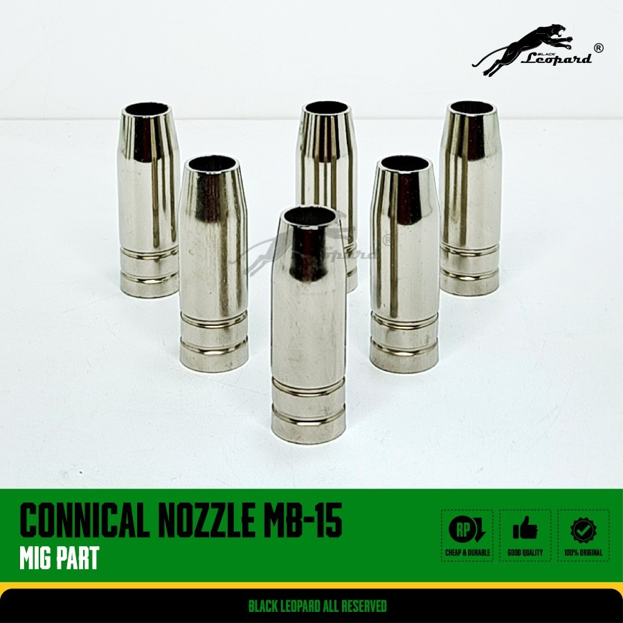 Jual Nozzle Connical Mb15 Konikal Nosel Nozel MB-15 AK-15 Mig Co2 | Shopee Indonesia