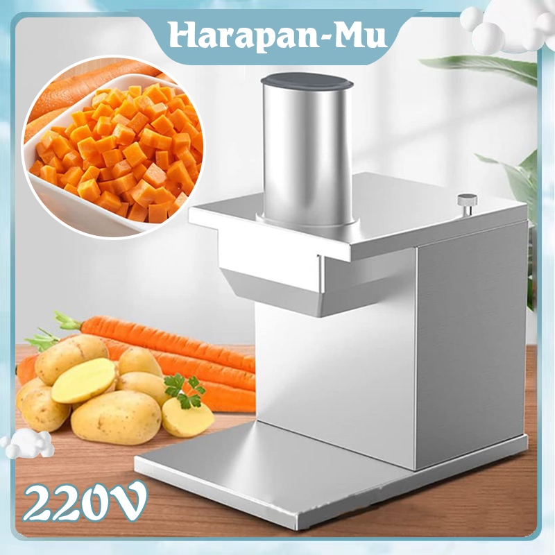 Jual Mesin Potong Dadu Alat Pemotong Sayuran Serbaguna Mesin Pemotong ...